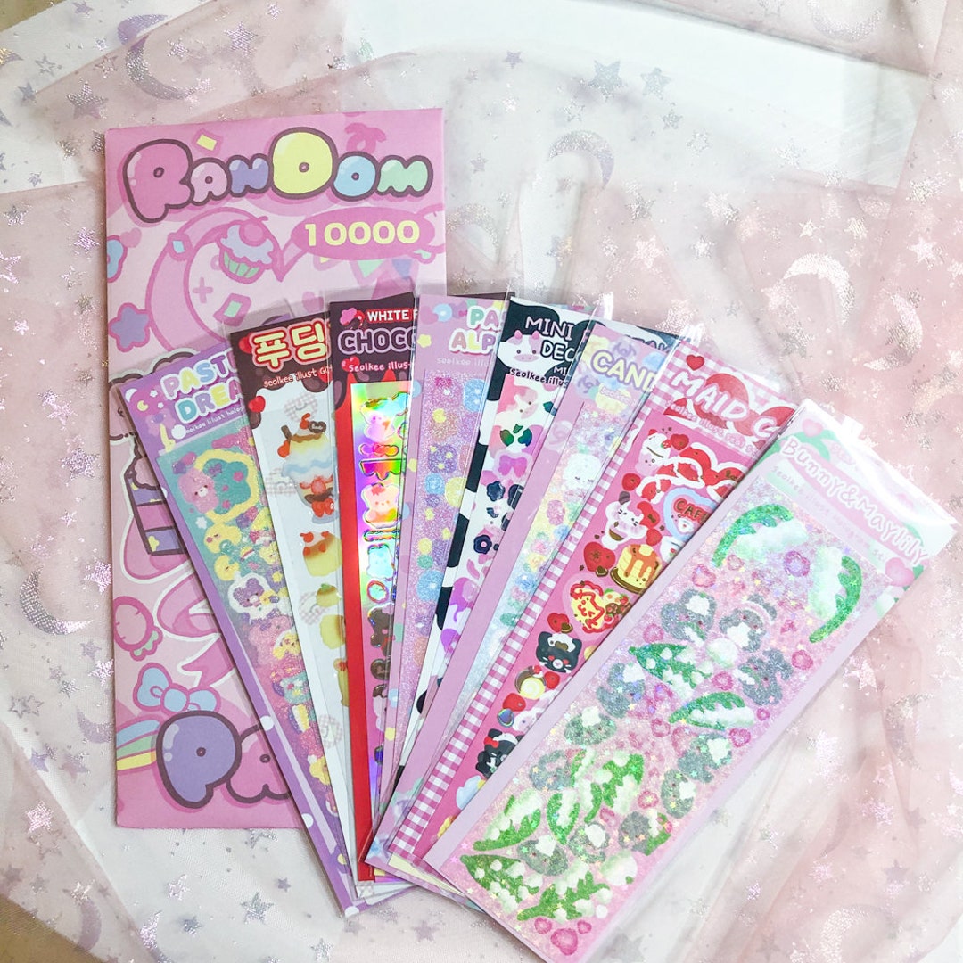 Korean Stickers Seolkee Illustrations Random Sticker Pack Authentic ...