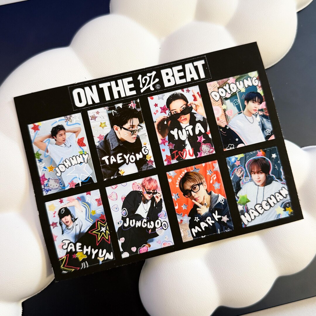 Nct 127 Walk Sticker Sheet | Kpop Journaling Stickers | Mailing ...