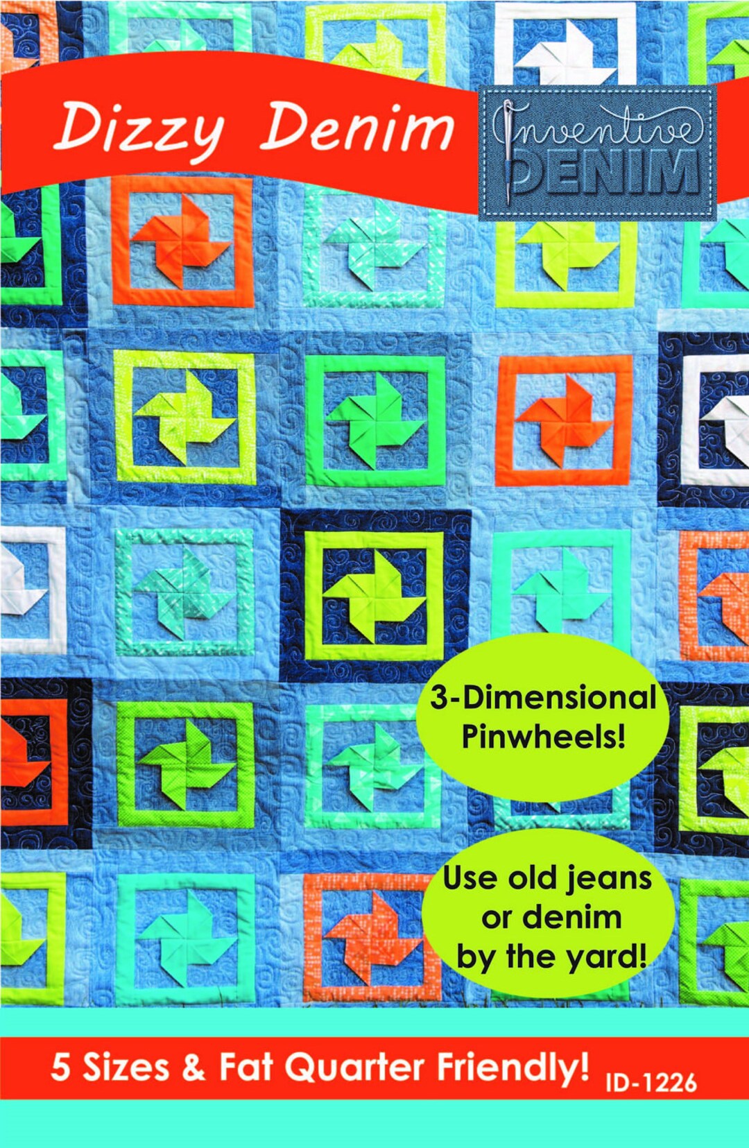 PDF Downlaod- (dizzy Denim) Quilt Pattern Using Recycled Jeans - Etsy