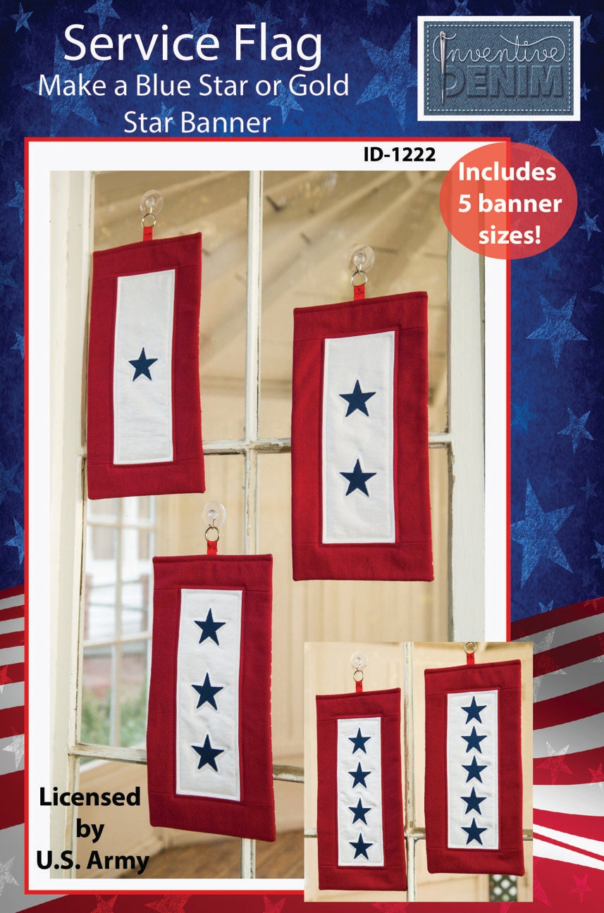 Blue Star Deployment Flag