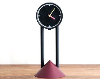 Memphis design clock | Etsy