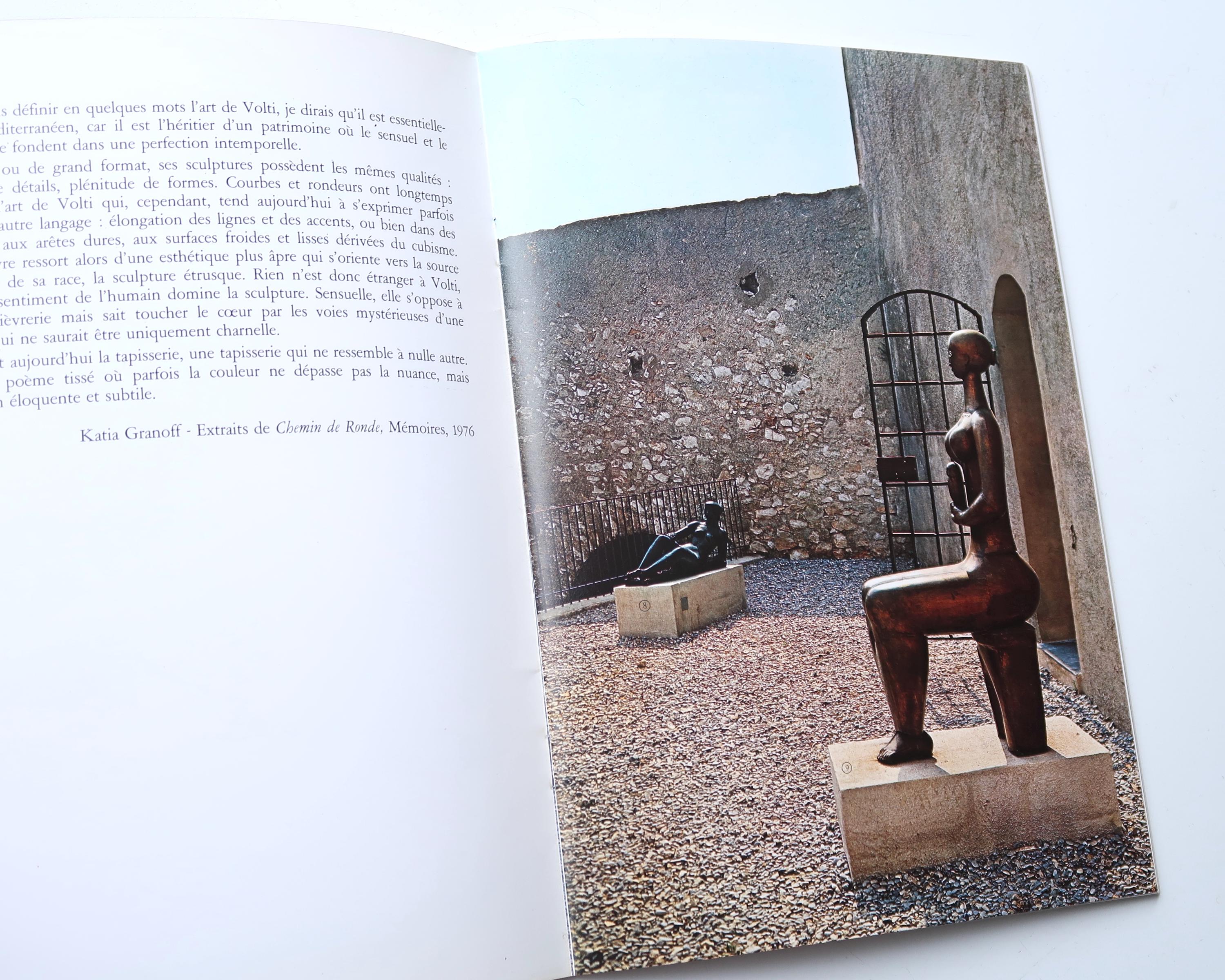 French Catalog: Musée Volti, 1981 / Antoniucci Volti, Modern Art ...