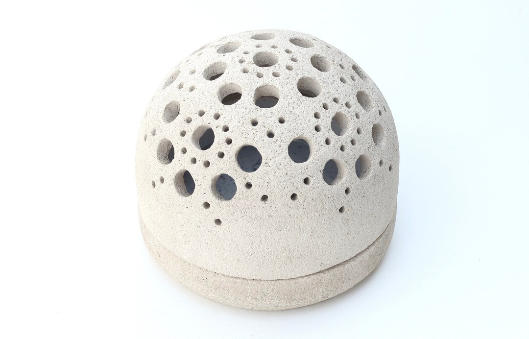 French Ceramic Dome for Candles, Années 60 / Sculpture, Tealight ...