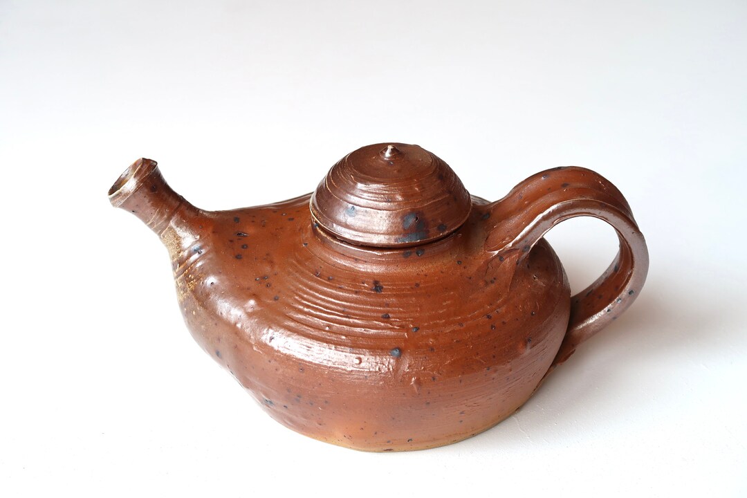 French Stoneware Teapot by Didier Cossin, 1960s / Wabi Sabi Rustic ...