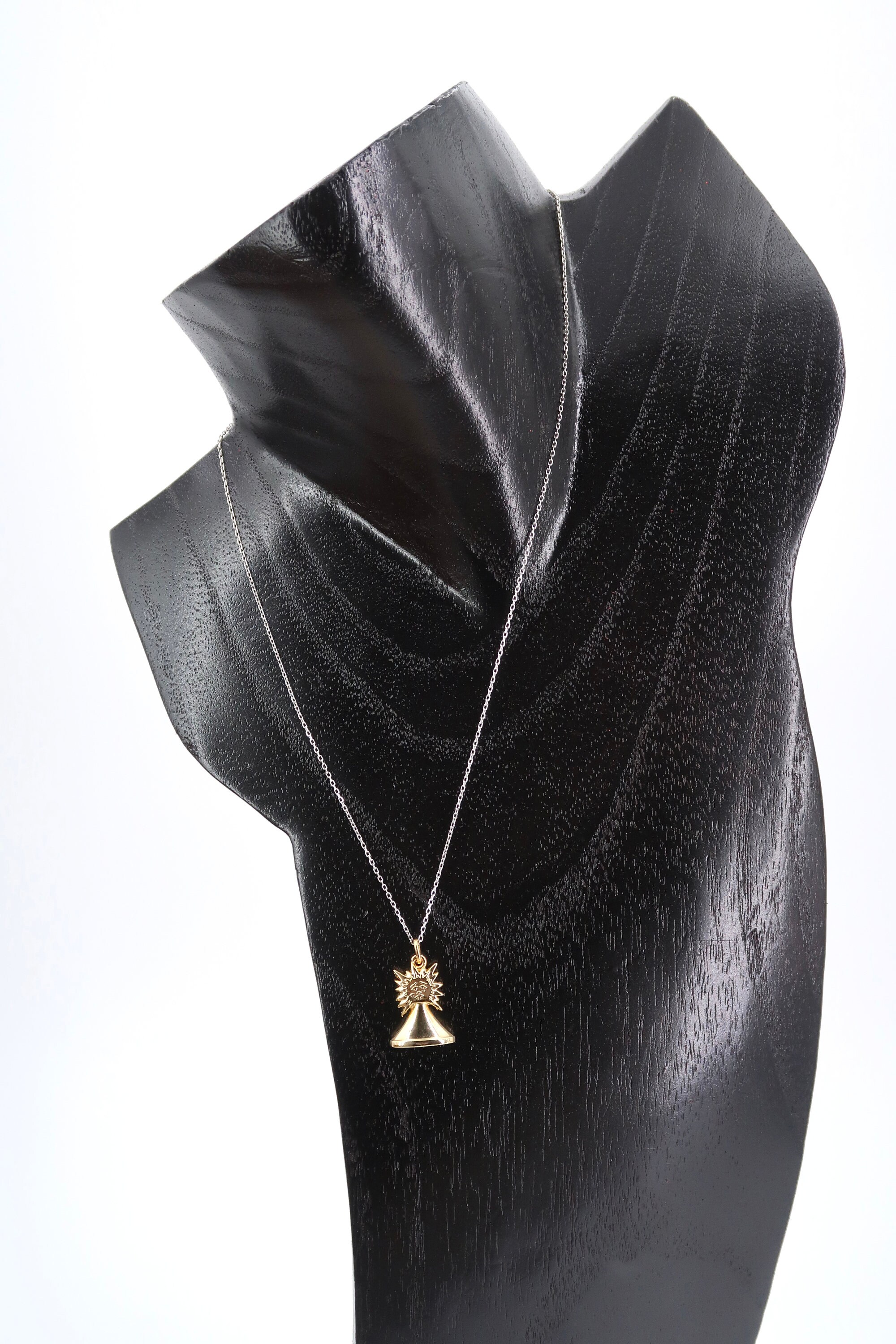 Original and Rare : Salvador Dali Gold Plated Pendant "sunface ...