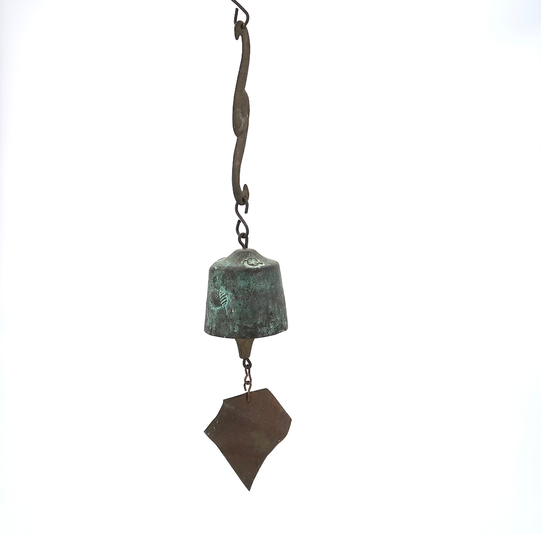 Bronze Bell by Jeff Cross, Harmony Hollow Bells, 1970s / Paolo Soleri ...