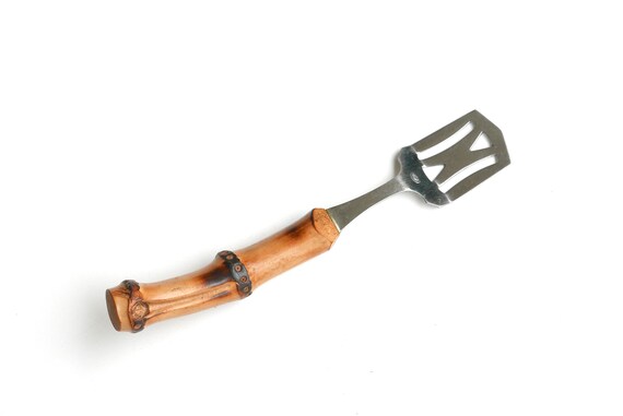 Bamboo Absinthe Spoon 1960s / Vintage Tiki Exotic Boho Chic | Etsy