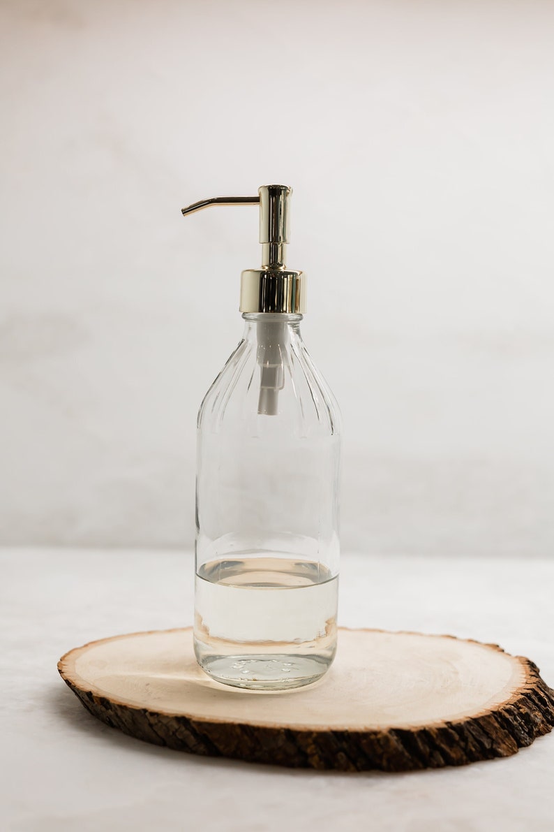 Vintage Soap Dispenser | Vintage Inspired Glass Soap Dispenser - Etsy