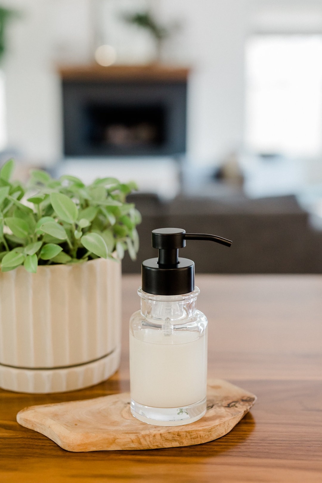 Soap Dispenser | Clara Glass Foam Soap Dispenser - Etsy