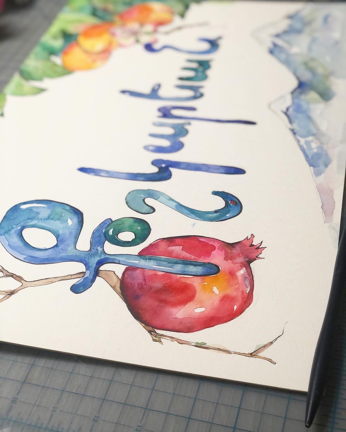 Custom Name Illustration Made to Order One of a Kind Pieces | Etsy