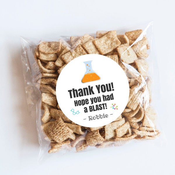 Thank You Laboratory Stickers - Etsy