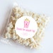 Pink Popcorn Stickers, Movie Birthday, Movie Theme, Thank You Labels ...