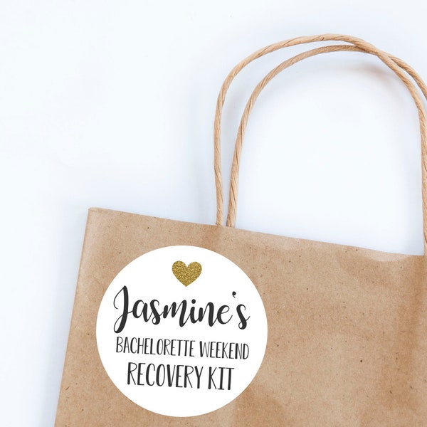 Hangover Kit Tags - Etsy