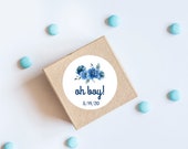 Oh Boy Floral Stickers Baby Shower It's a Boy Boy | Etsy