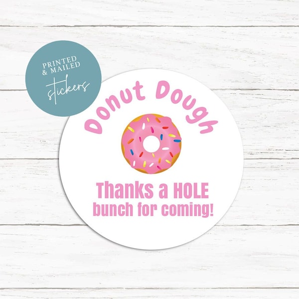 Donut Sticker - Etsy