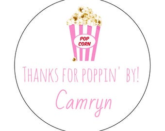 Popcorn thank you | Etsy