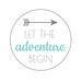 Adventure Begin Stickers, Wedding Labels, Let the Adventure Begin ...