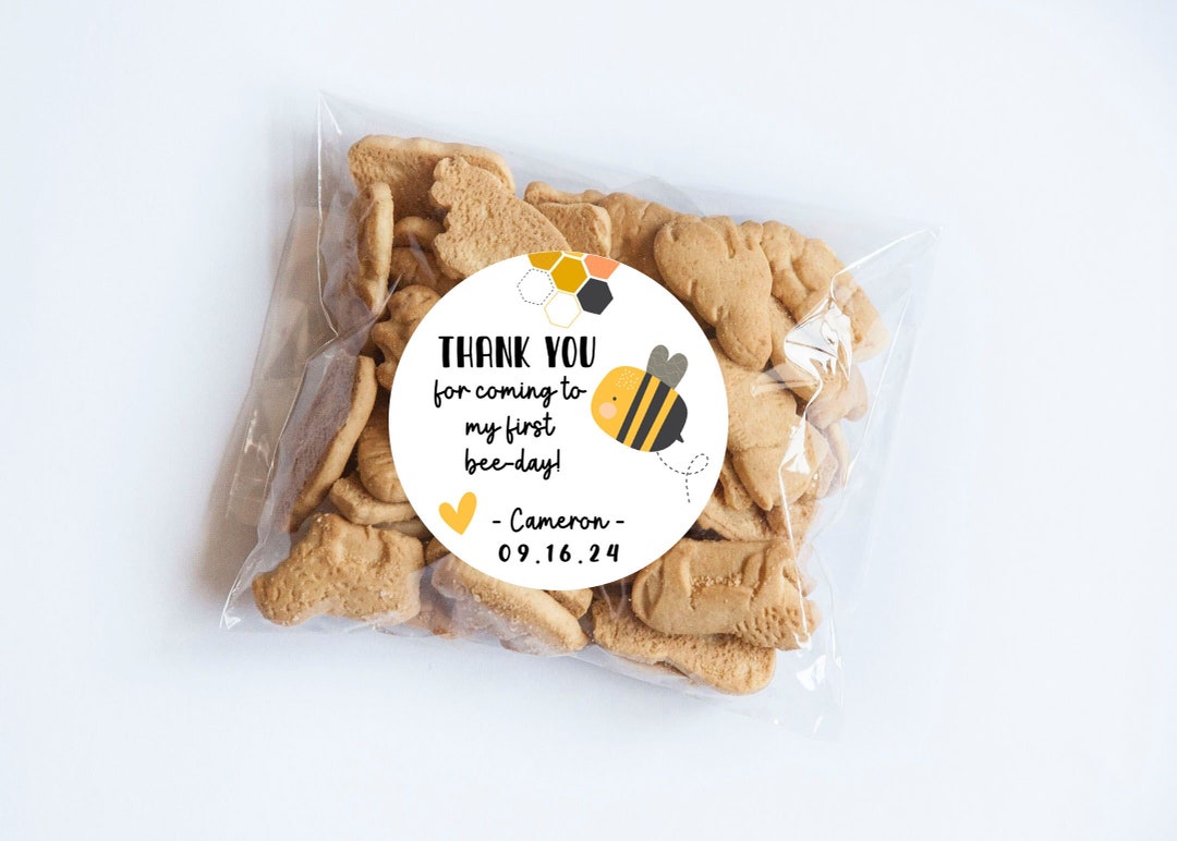 Bee Theme Stickers, Gender Reveal, Custom, Honey, Bee Birthday, First ...