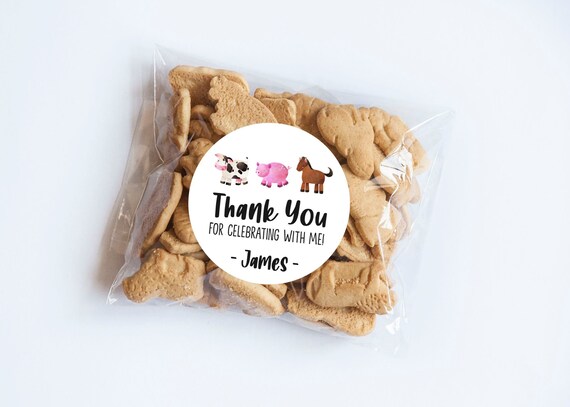 Farm Animal Stickers Barn Labels First Birthday Farm Theme - Etsy