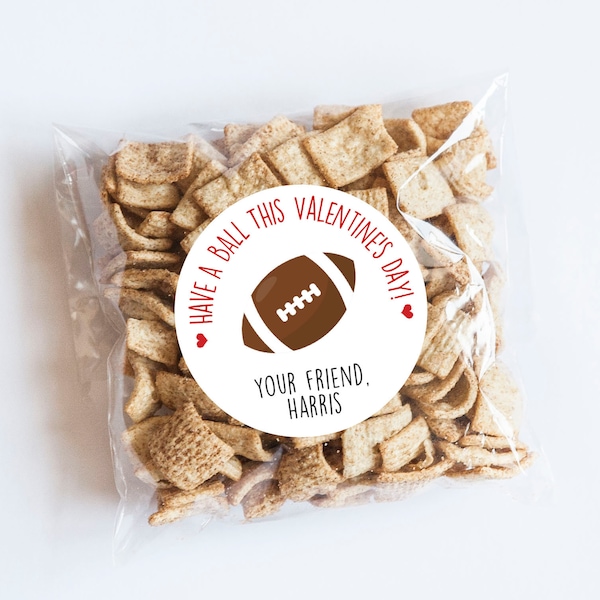 Football Valentine - Etsy