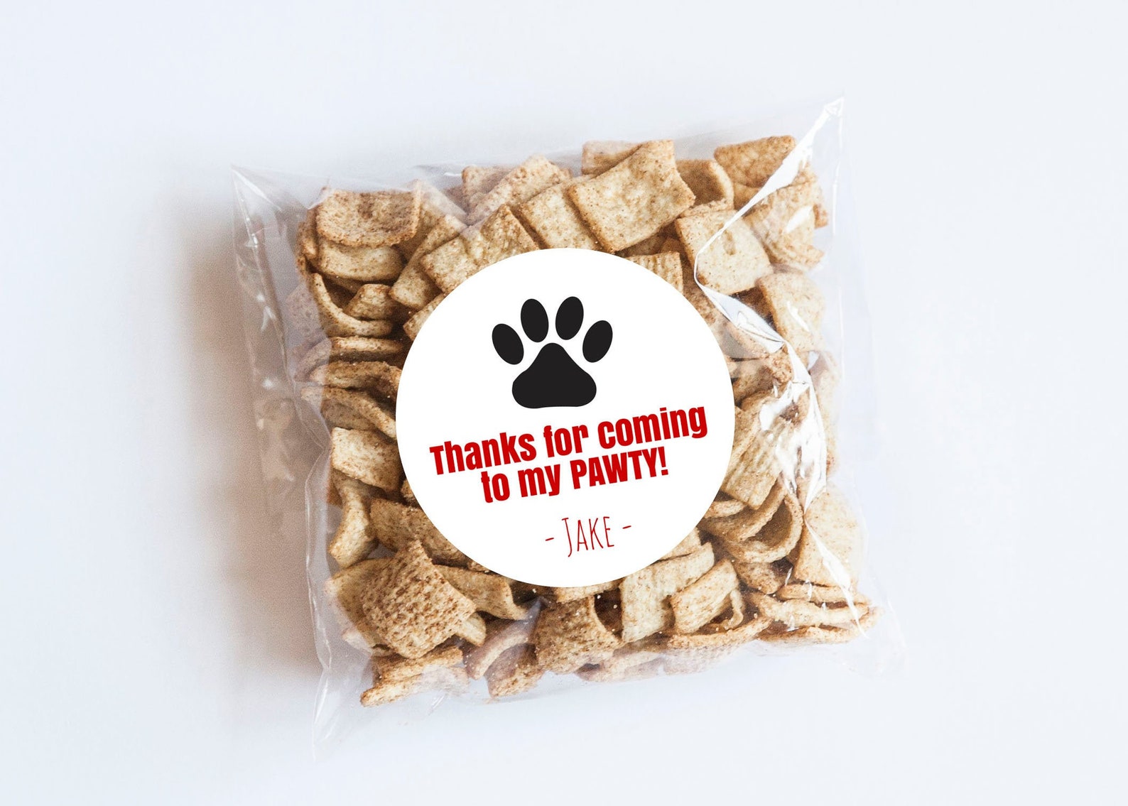 Paw Print Stickers, Paw Labels, Dog Party, Puppy Birthday, Paw Print ...