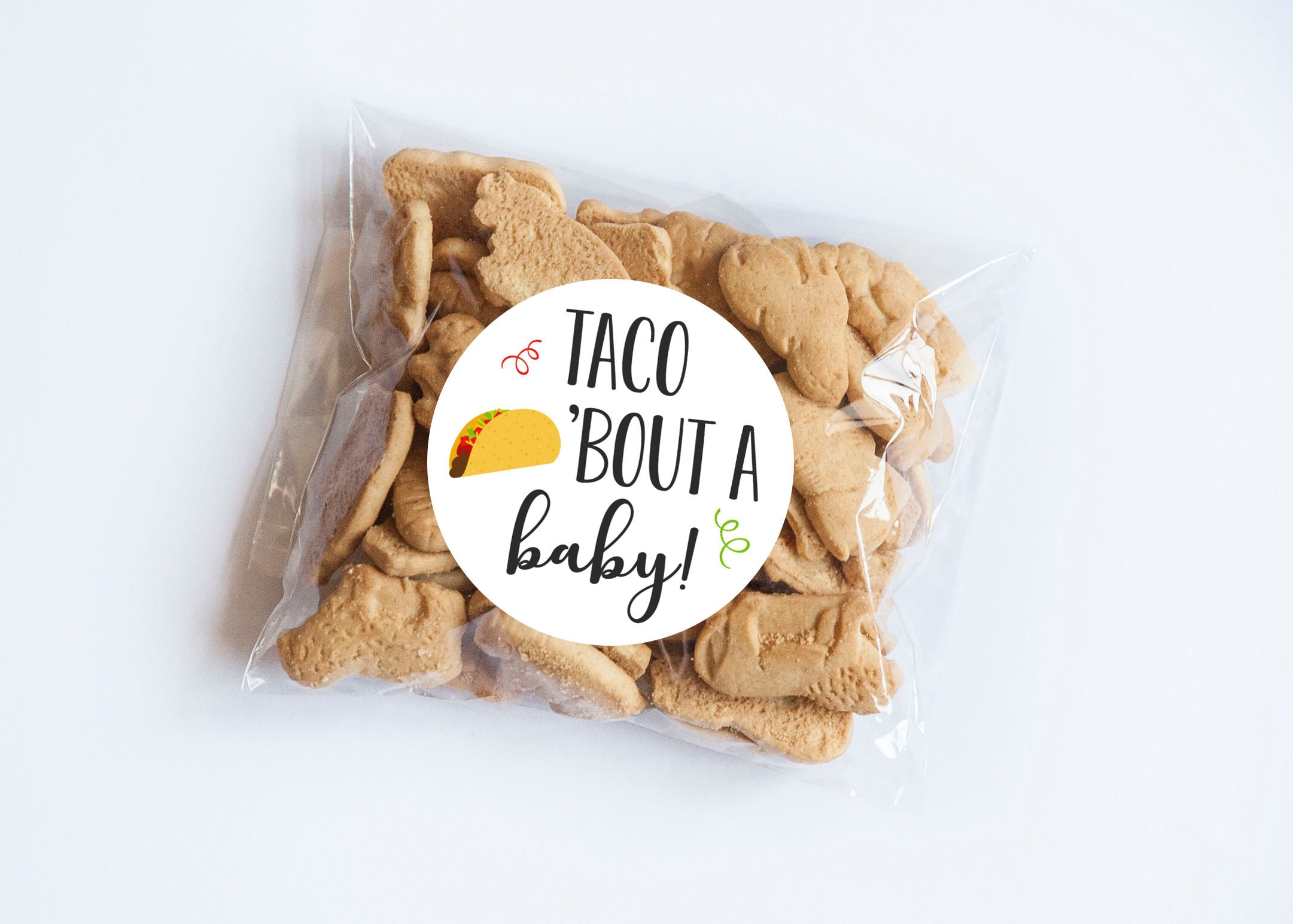 Taco Bout a Baby Stickers Baby Shower Fiesta Theme Favors | Etsy