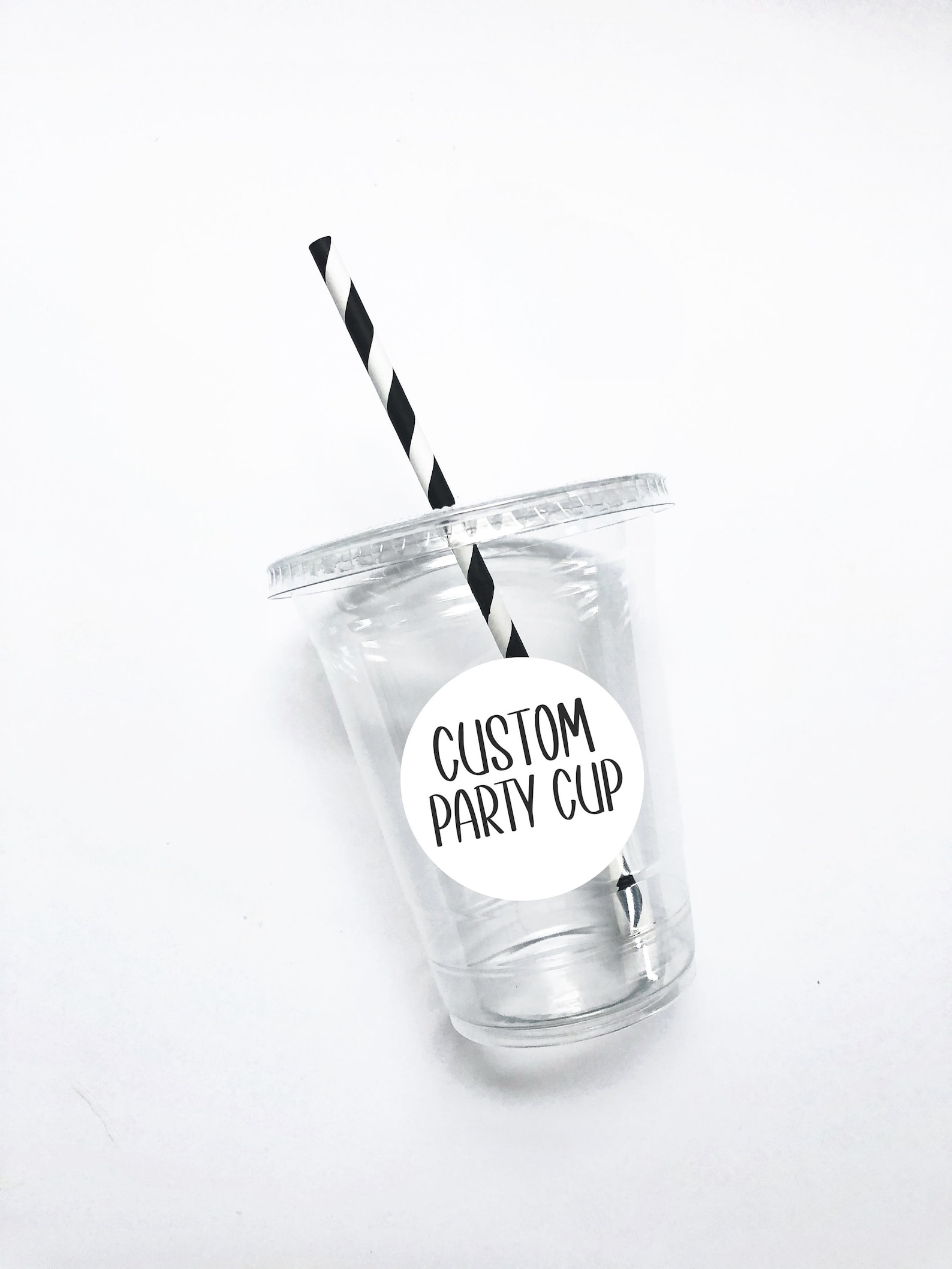 Custom Party Cups, 16 Oz, Drinking Cups, First Birthday, Plastic Cups ...