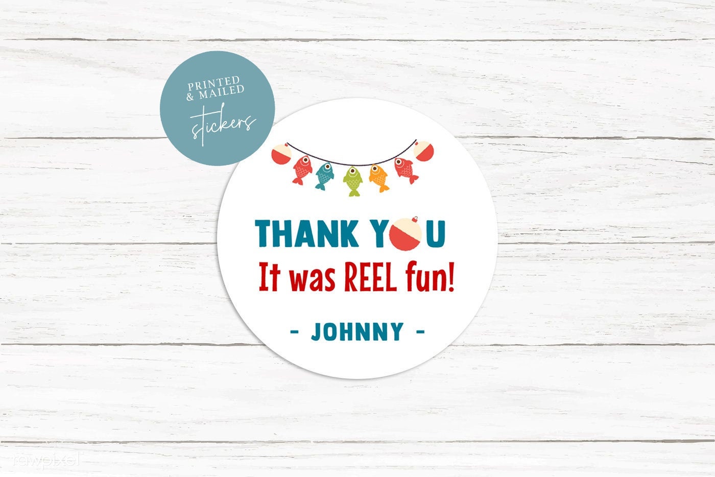 Fishing Reel Stickers, Reel Fun, Fishing Theme, Fishing Birthday ...