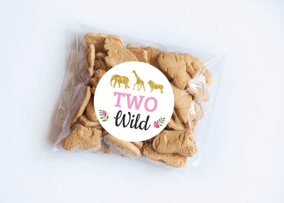 Two Wild Safari Stickers, Wild One, Safari Animals Theme, Wild One ...