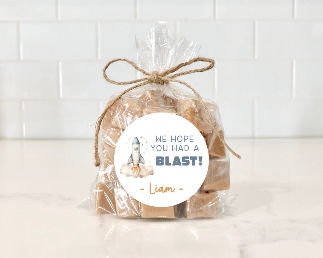 Rocket Blast Stickers, Space Favors, Space Theme, Had a Blast, Rocket ...