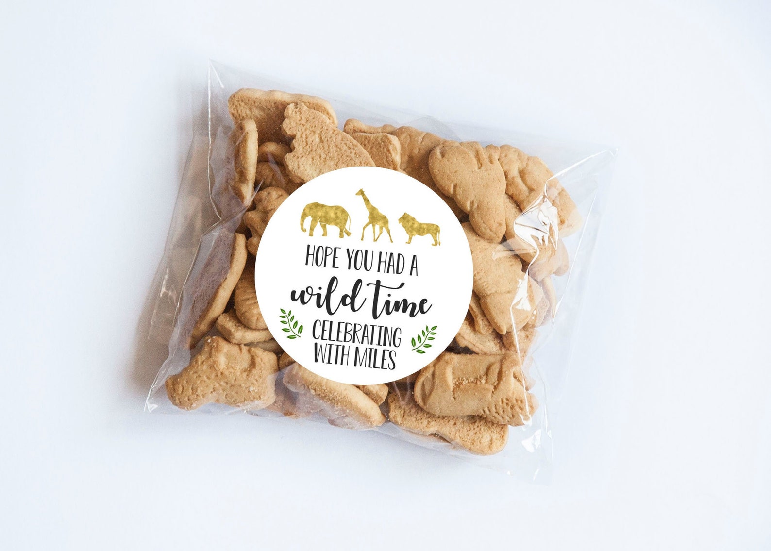 Safari Theme Stickers Gold Safari Safari Animals Theme Wild - Etsy