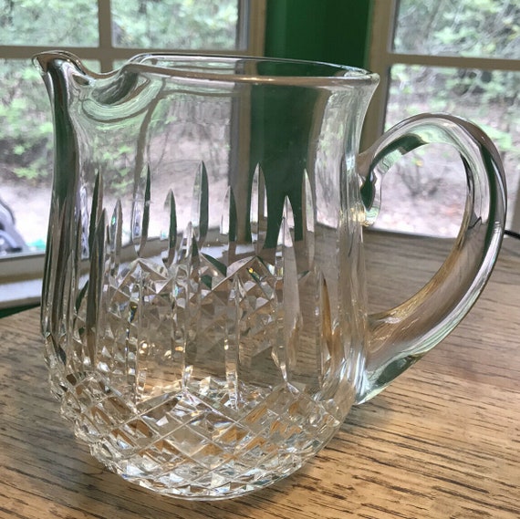 Waterford Crystal Water Pitcher LISMORE Pattern 32 Oz Ice | Etsy
