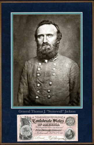 Poster Civil War Confederate General stonewall - Etsy