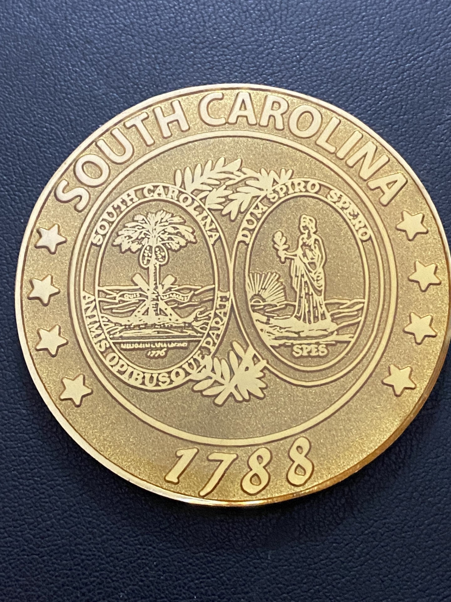 RARE COLLECTIBLE COIN With South Carolina Palmetto State Seal - Etsy