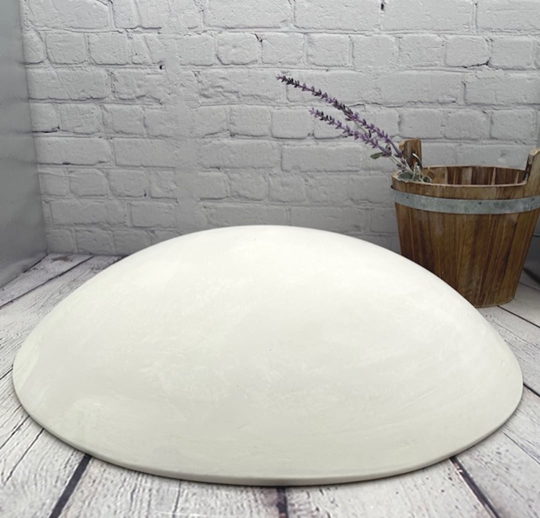 16.5-17" - Large Bowl Mold - Plaster Drape Mold for Pottery, Ceramics ...