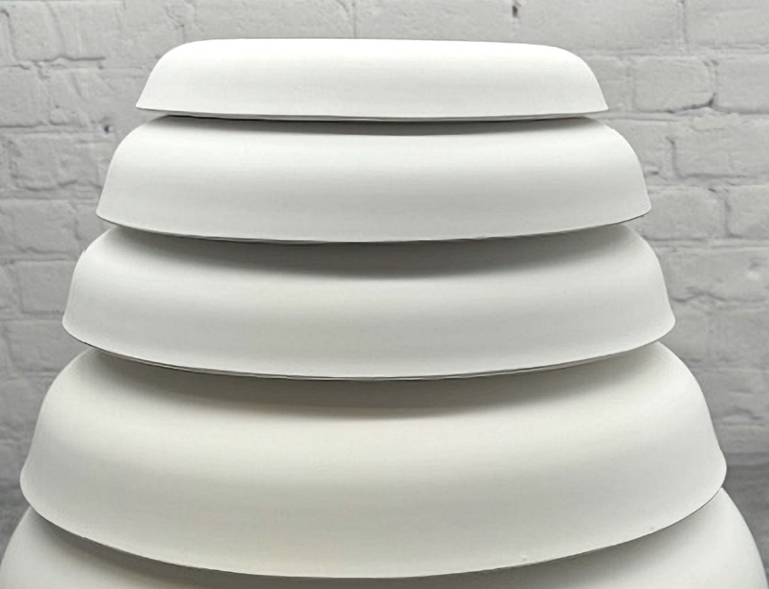 4-PC Nesting Serving Bowl Plaster Mold Set – Pottery Drape Molds - Etsy