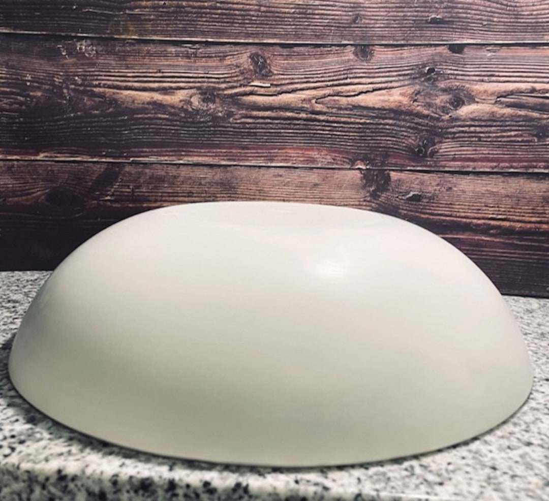 15" - Coupe Round Serving Bowl - Plaster Drape Mold for Pottery ...