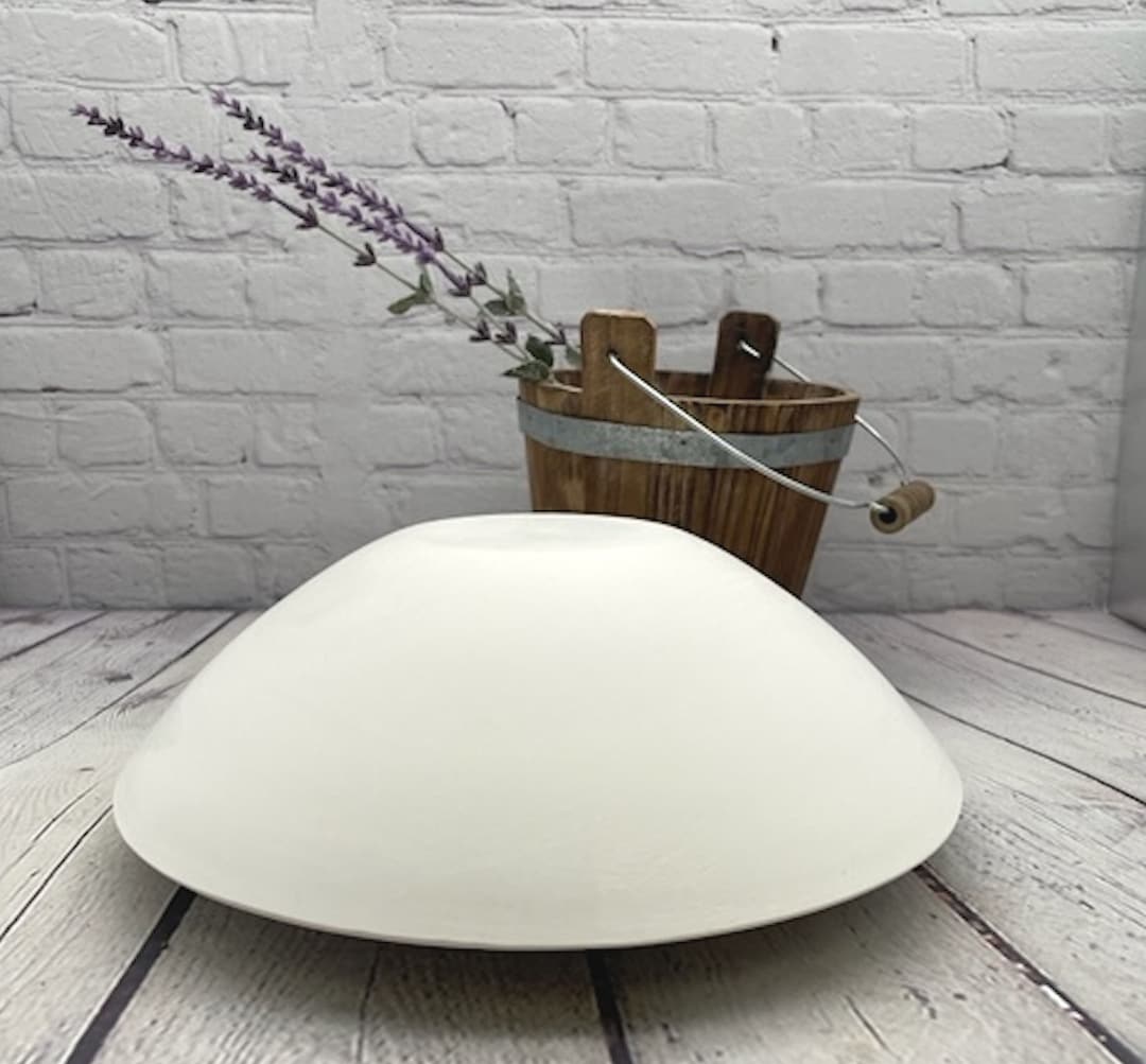 9-5/8" - Ramen/salad/serving Bowl Mold - Plaster Drape Mold for Pottery ...