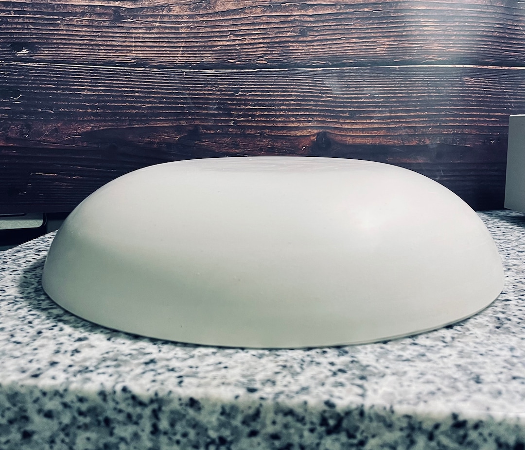 11.5" - Coupe Round Serving Bowl - Plaster Drape Mold for Pottery ...