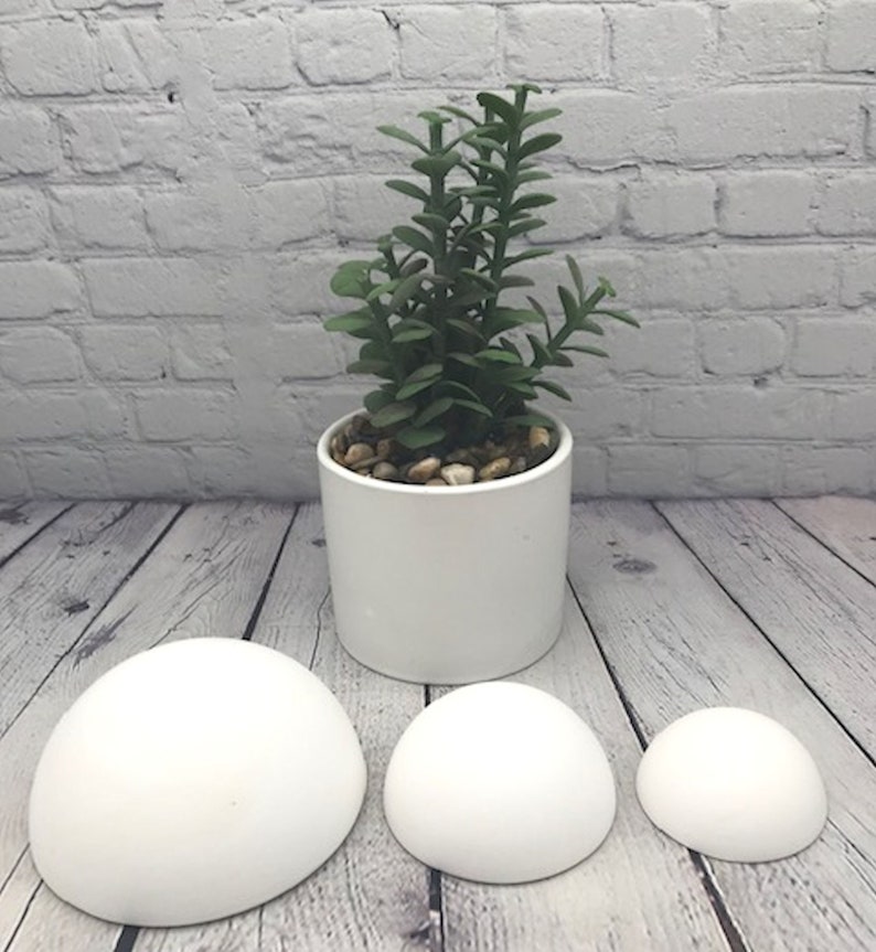 5 PC - Hemisphere Bowl Mold Set - Plaster Drape Molds for Pottery ...