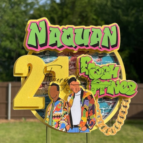 Fresh Prince Cake Topper Custom Cake Topper 90s Birthday - Etsy