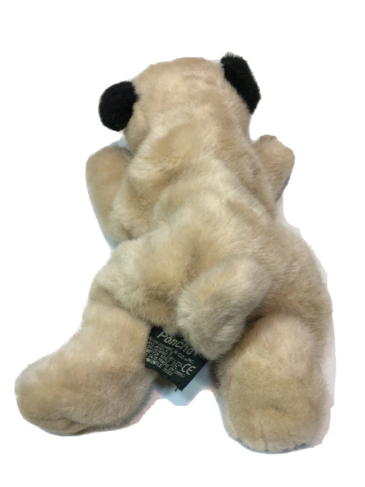Russ Berrie PONCHO Pug Dog Plush Bulldog Retired Beige Stuffed | Etsy