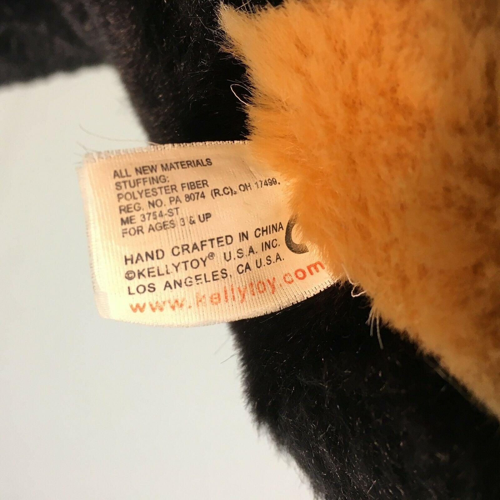 Kellytoy Rottweiler Plush LARGE Stuffed Animal Black Brown 19" Doberman ...