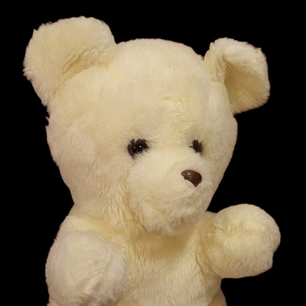 Yellow Teddy Bear - Etsy