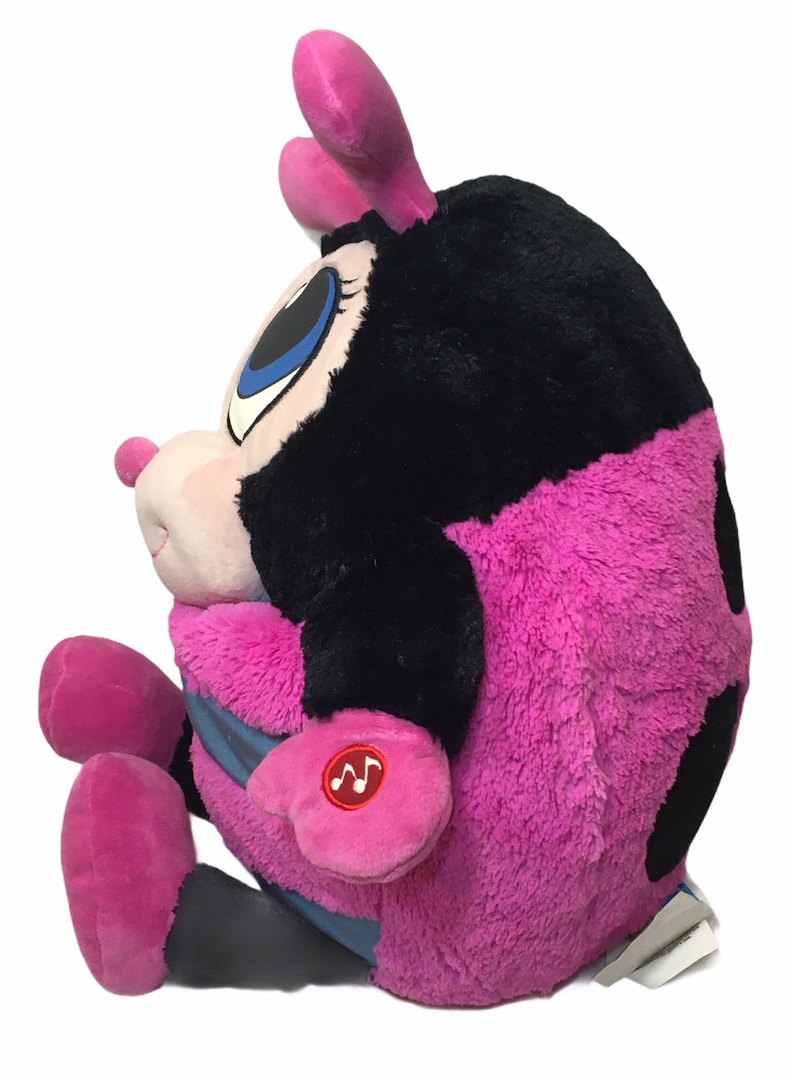 RARE HTF Mushabelly Chatter Sound Lady Bug Plush Stuffed Pink - Etsy