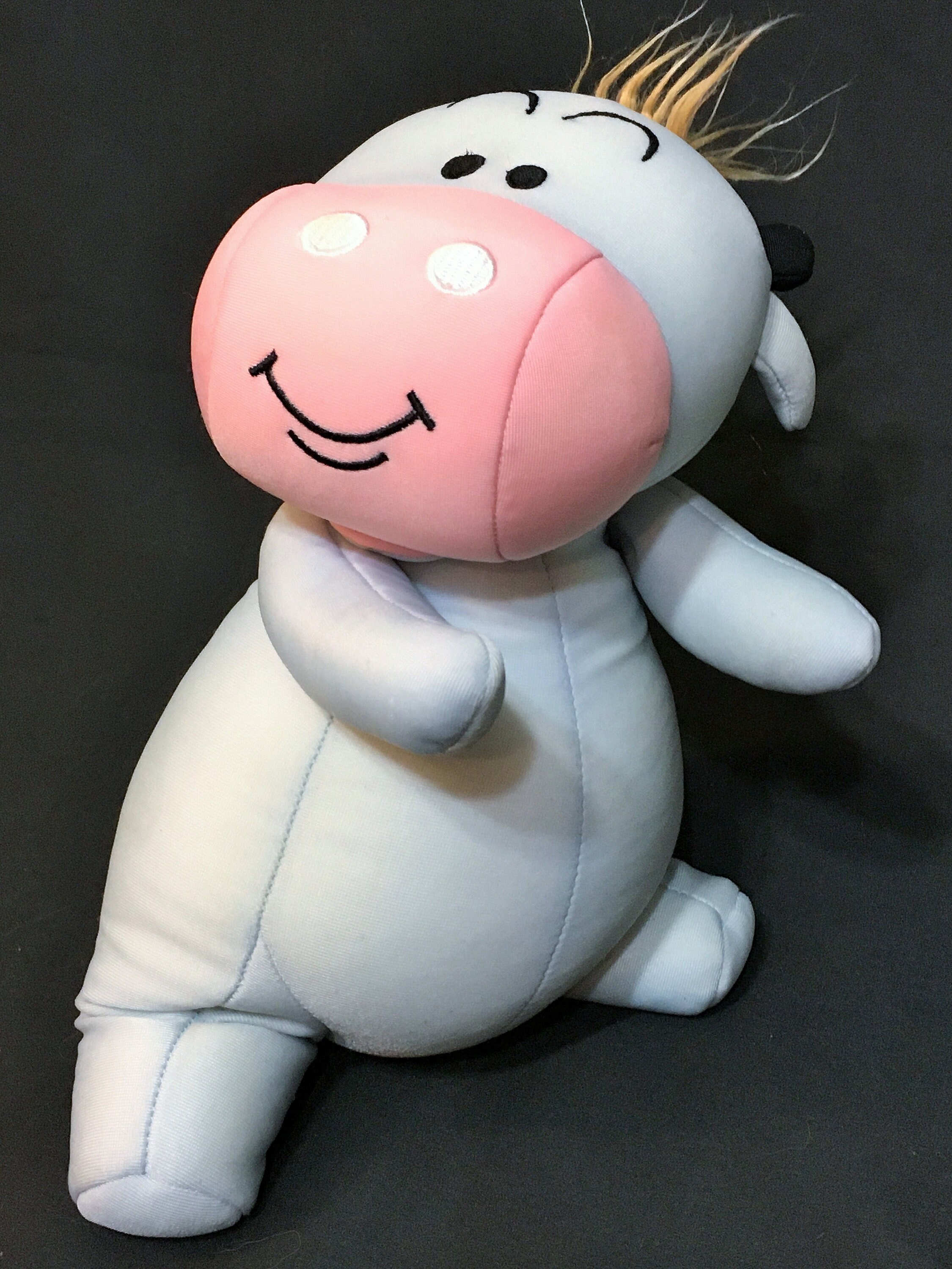 RARE Japan Microbead Plush Blue Pink Cow Squishy RARE Micro | Etsy