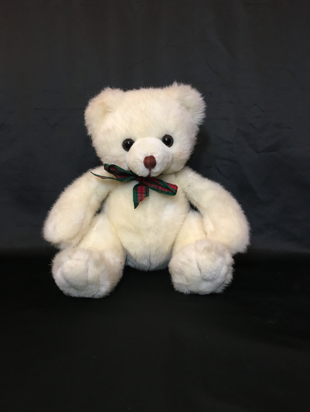 RARE Vintage Russ Snowtop Teddy Bear Plush Rosey Cheeks Korean Stuffed ...