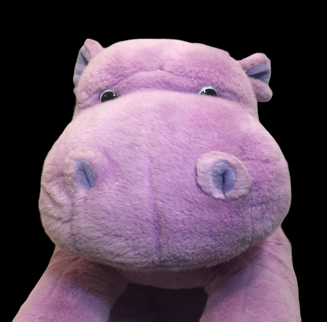 RARE Aurora Purple HIPPO Limited Edition Jumbo Hippopotamus Plush 28 ...