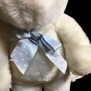 Ganz Bunny Rabbit NUZZLES White Plush Vintage 1998 Pink Lop Ears Ultra ...