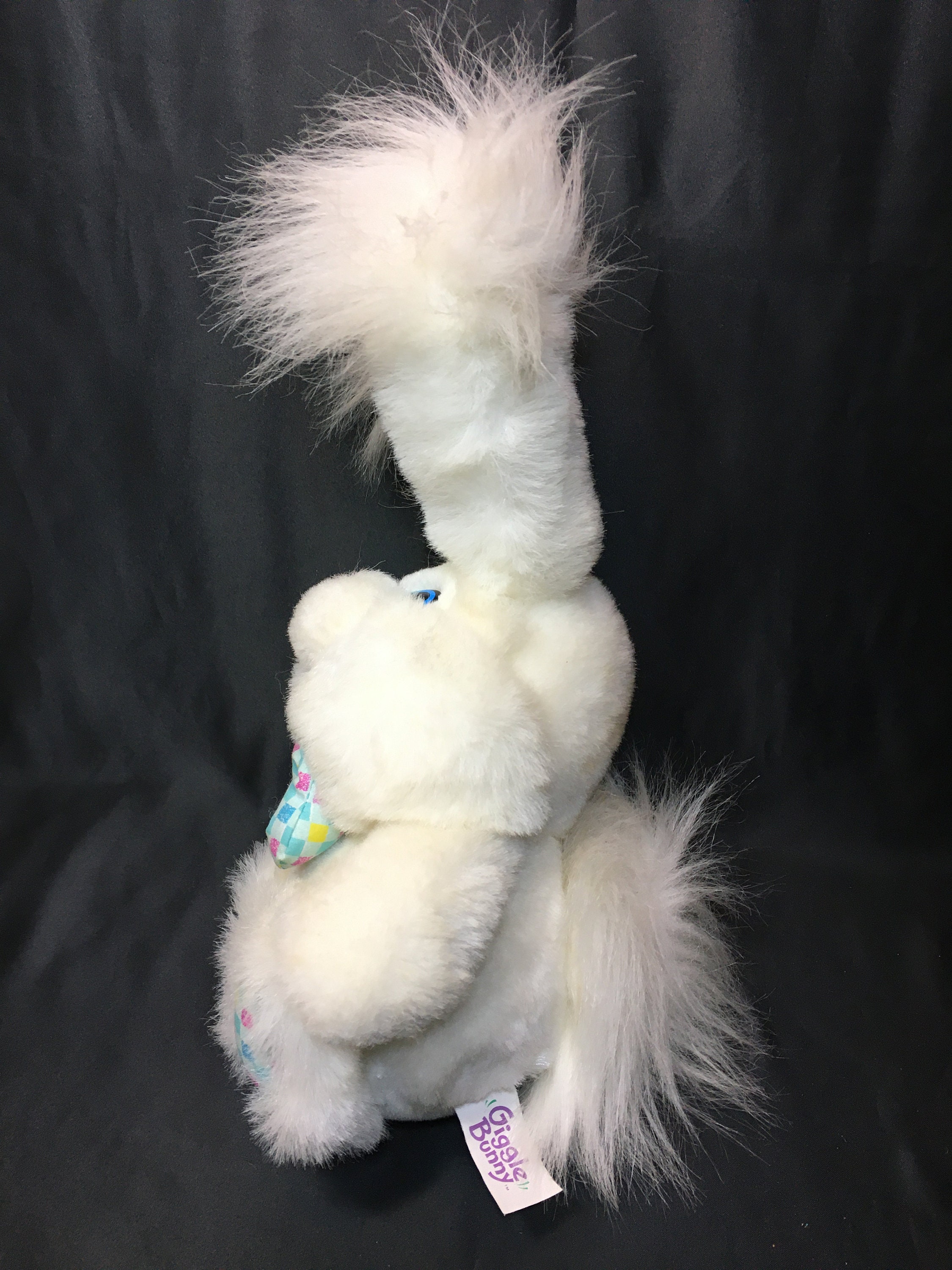Vintage 1993 Giggle Bunny Plush Rabbit | Etsy